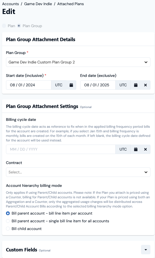 Creating Custom Plan Groups for Accounts - m3ter Documentation