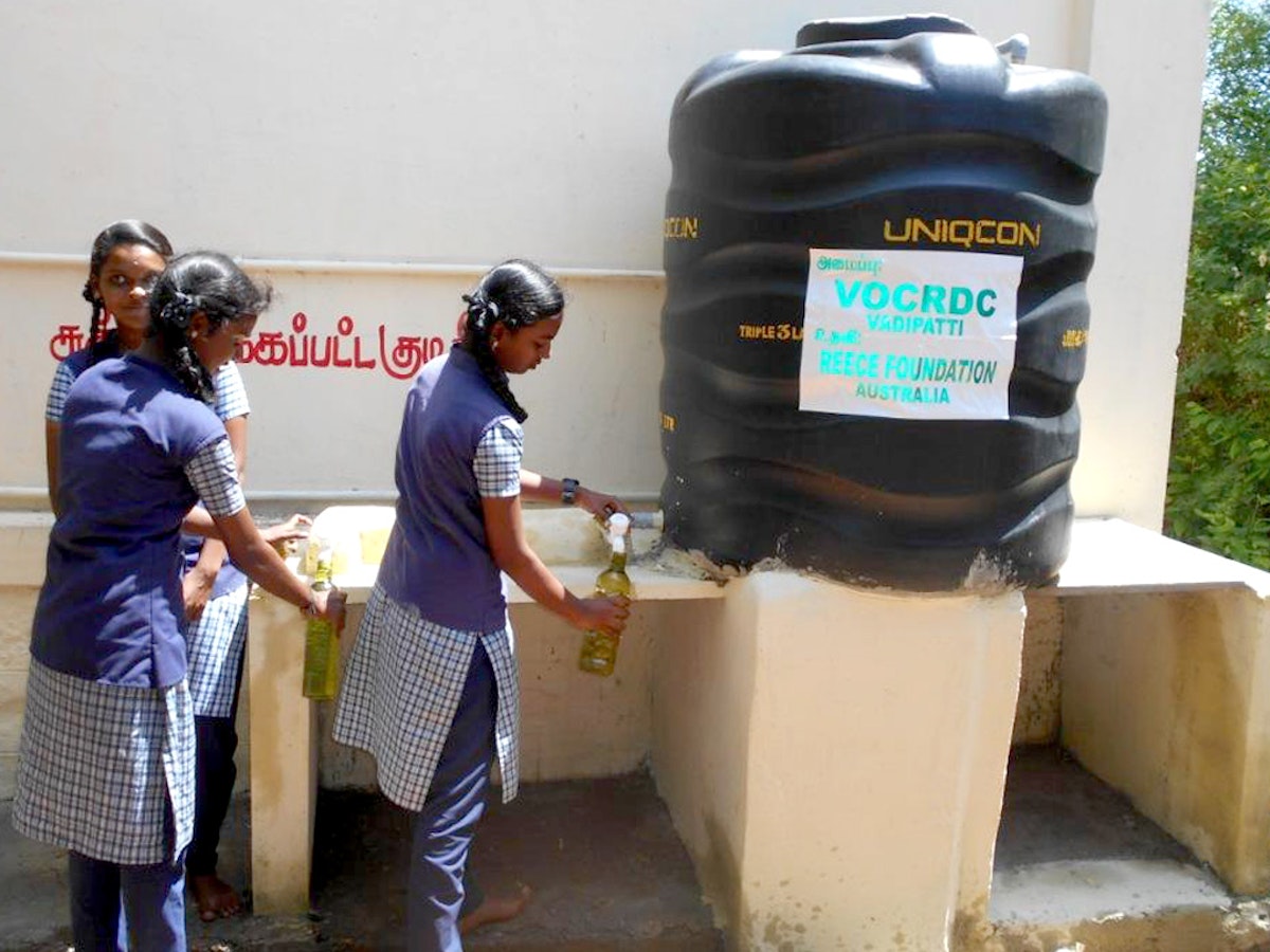 Clean water for students in India | Reece Foundation