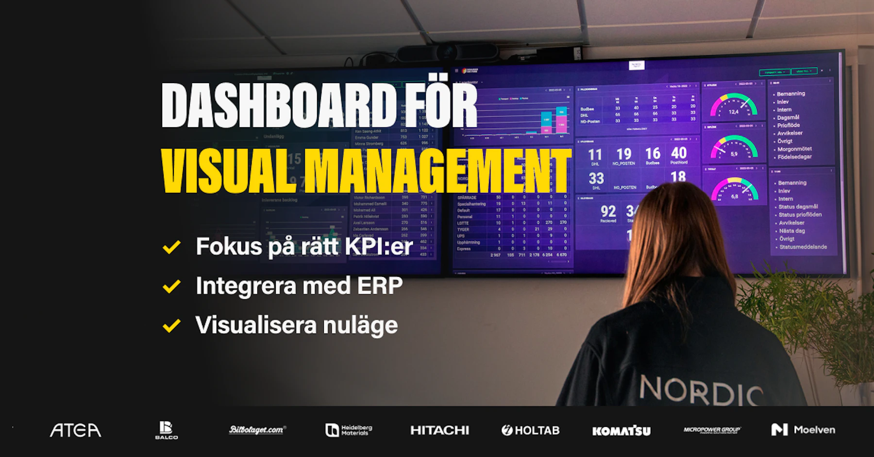 Visual management dashboard / Boards on Fire