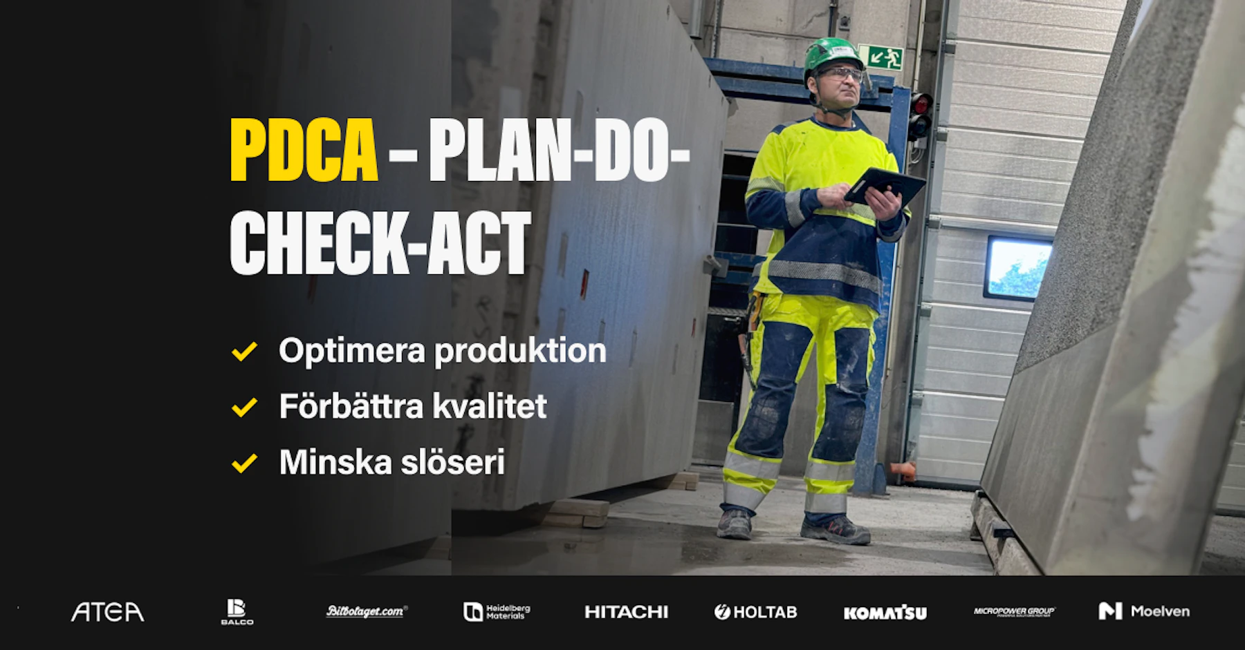 PDCA – Plan-Do-Check-Act / Boards on Fire