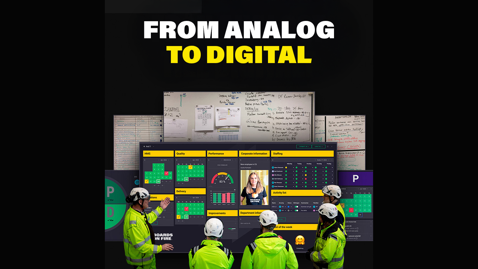 From Uncertainty to Structure with Boards on Fire / Boards on Fire