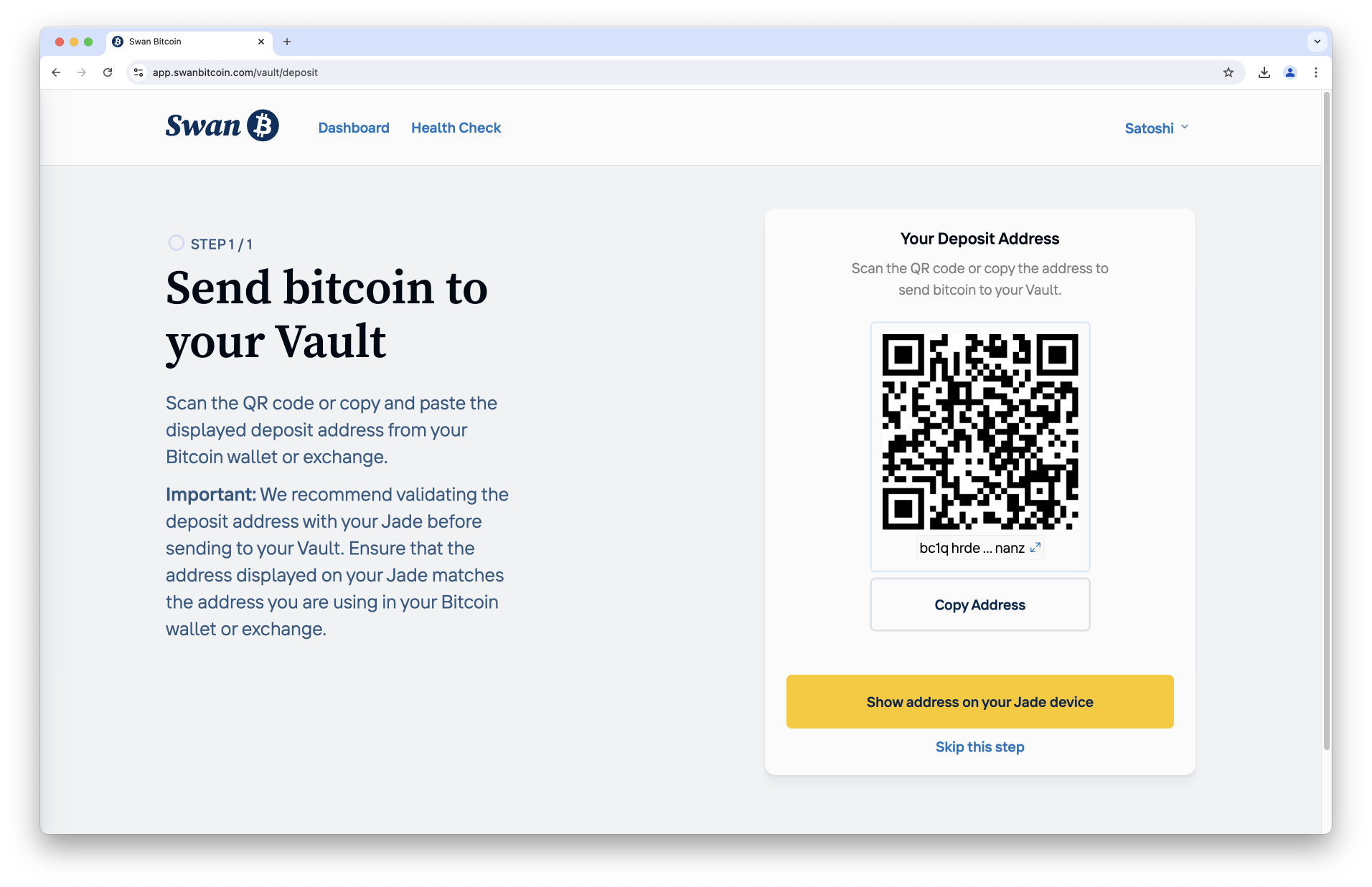 How to Set Up Swan Vault: Unlocking Safer Bitcoin Self-Custody - Swan ...