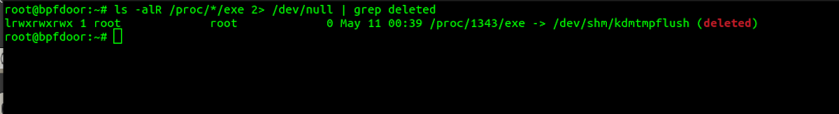 BPFDoor - An Evasive Linux Backdoor Technical Analysis