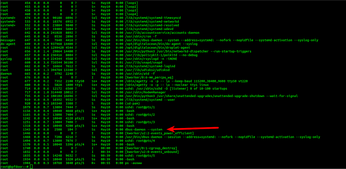 BPFDoor - An Evasive Linux Backdoor Technical Analysis