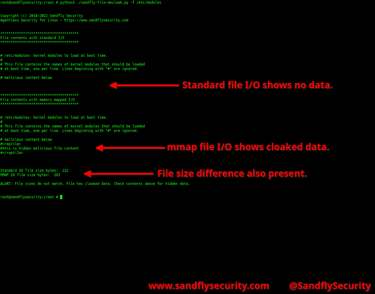 How To Detect And Decloak Linux Stealth Rootkit Data