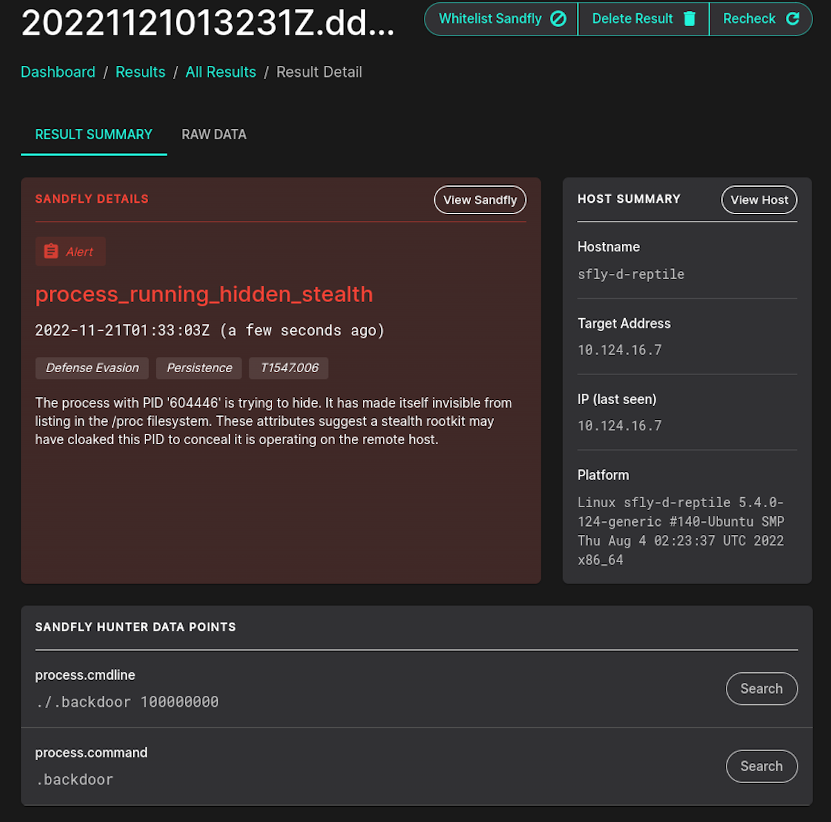 Linux Stealth Rootkit Process Decloaking Tool Updated
