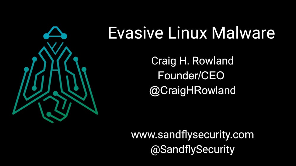 Evasive Linux Malware and Backdoor Detection Presentation