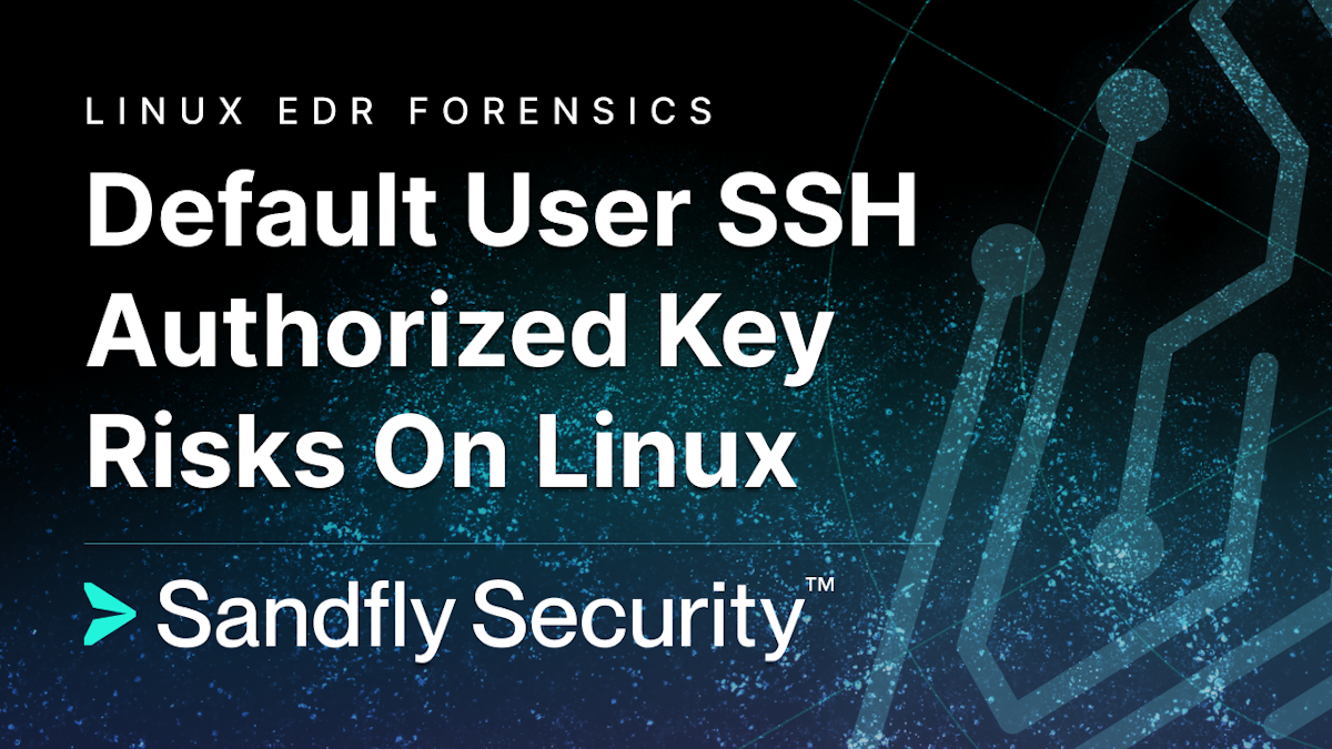 Default User SSH Authorized Key Risks on Linux