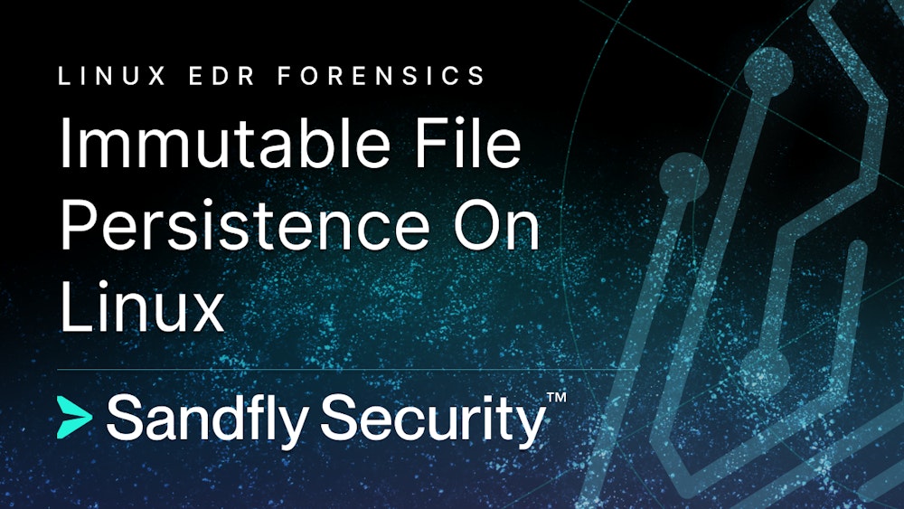 Immutable File Attack Persistence on Linux