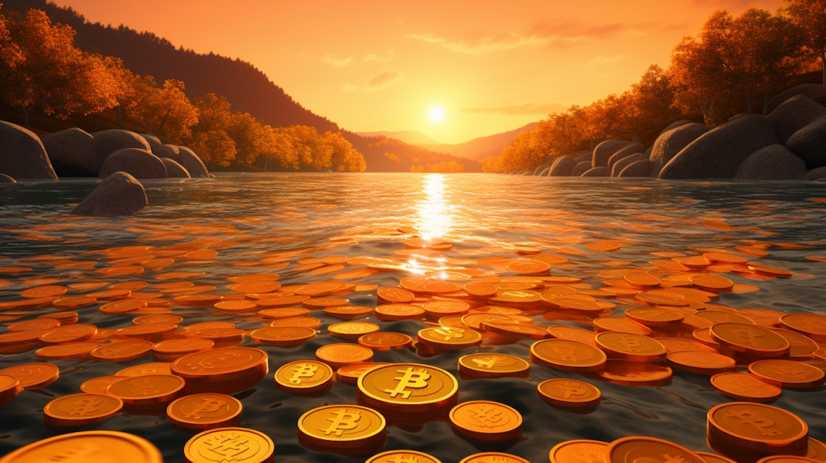 Over a billion dollars in BTC streamed out in one day