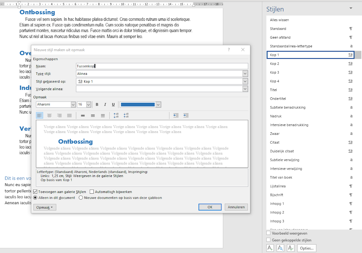 Zo kun je een Word-document opmaken | ID.nl