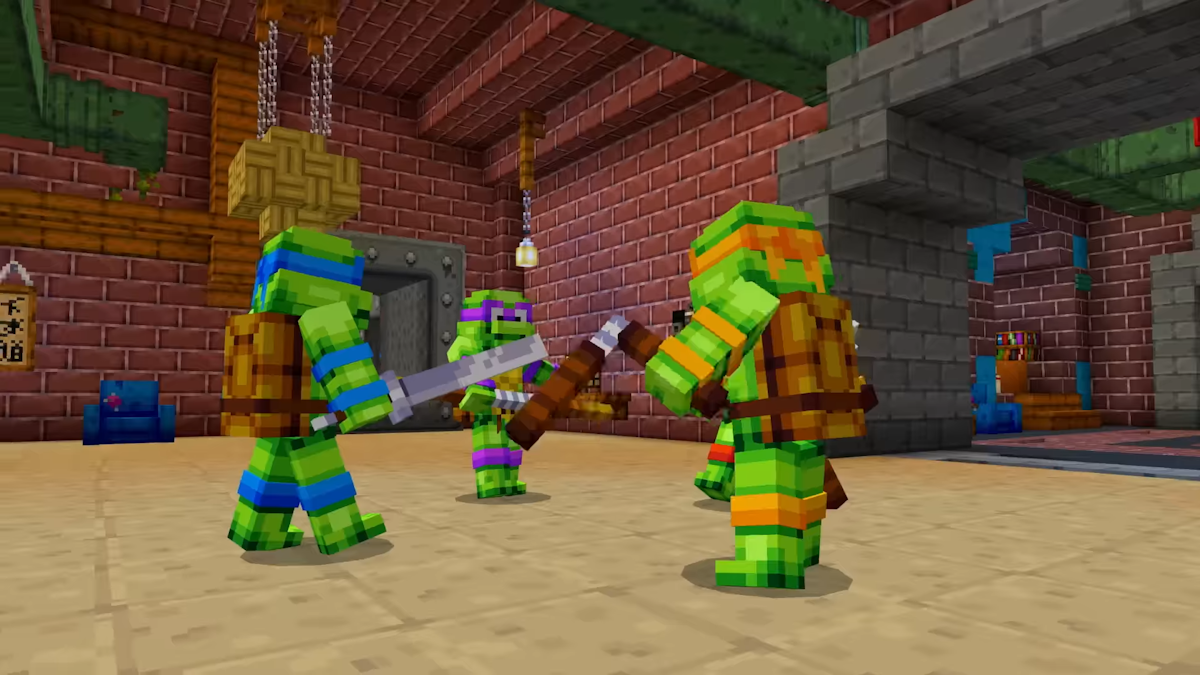 Minecraft krijgt cross-over met Teenage Mutant Ninja Turtles | Gamer.nl