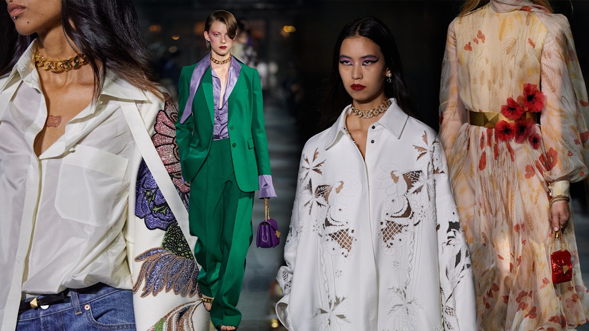 Valentino Xuân Hè 2022: Cuộc gặp gỡ trên một con đường mới