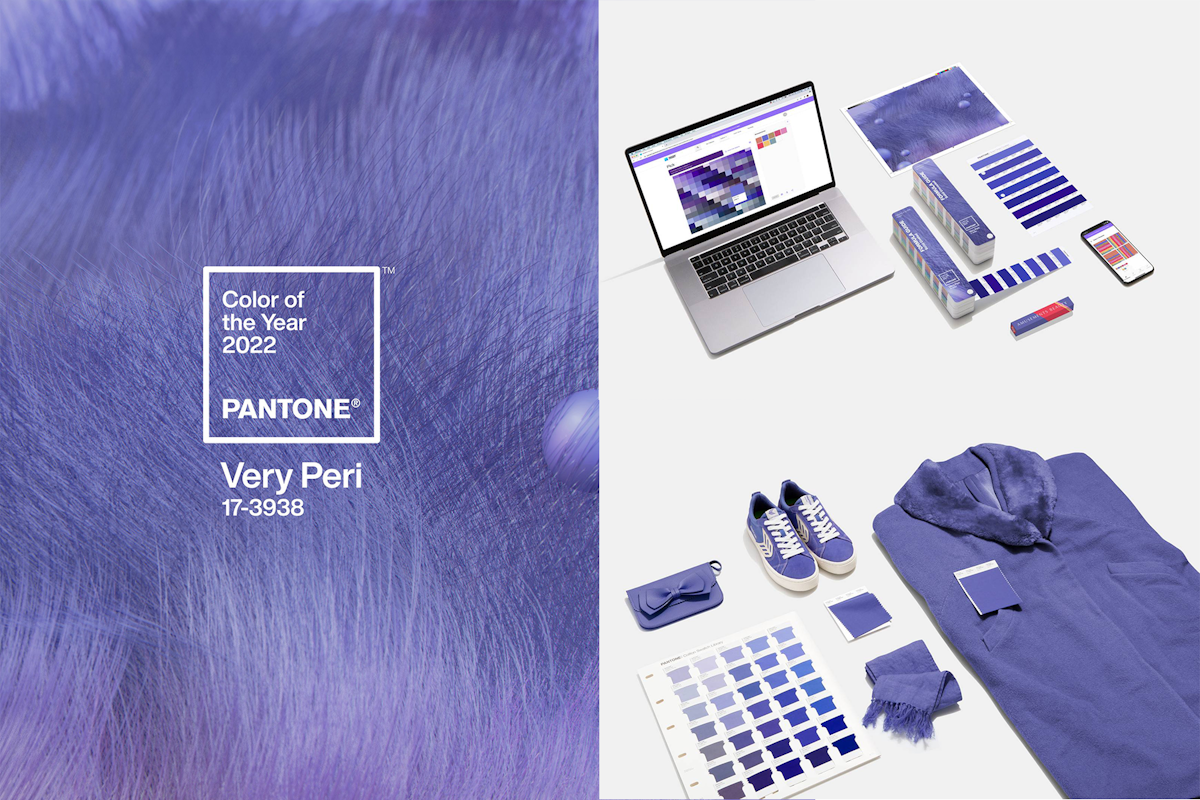 Gam màu chính thức mới của năm 2022: Sắc tím PANTONE® 17-3938 Very Peri ...