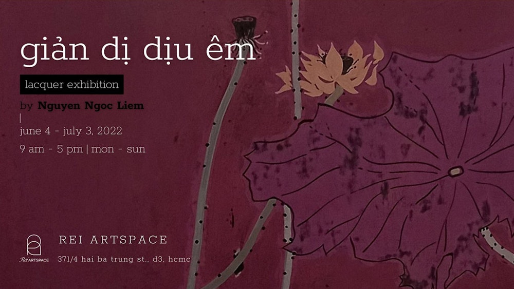 Họa sĩ Nguyễn Ngọc Liêm "giản dị, dịu êm" trong chất liệu mới