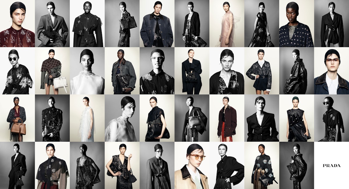 Prada SS24: Prada và 40 người mẫu cùng tôn vinh "tính tập thể" trong ...