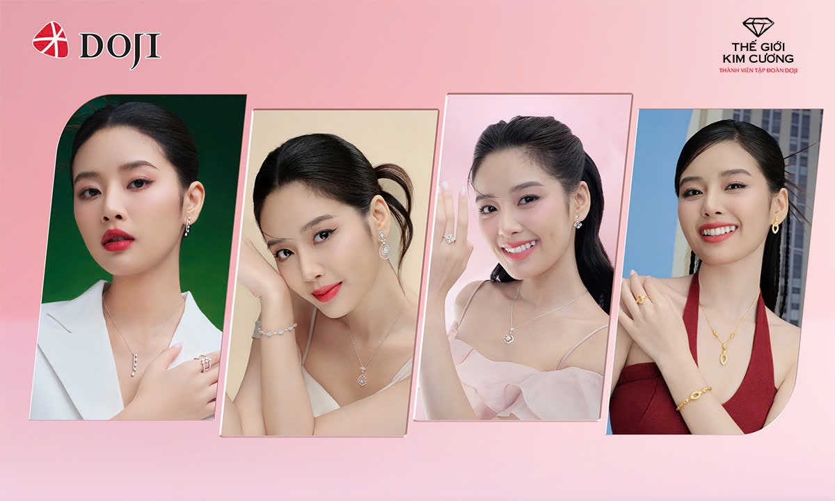 Đẹp cùng xu hướng đa phong cách với trang sức "TrenD" của DOJI
