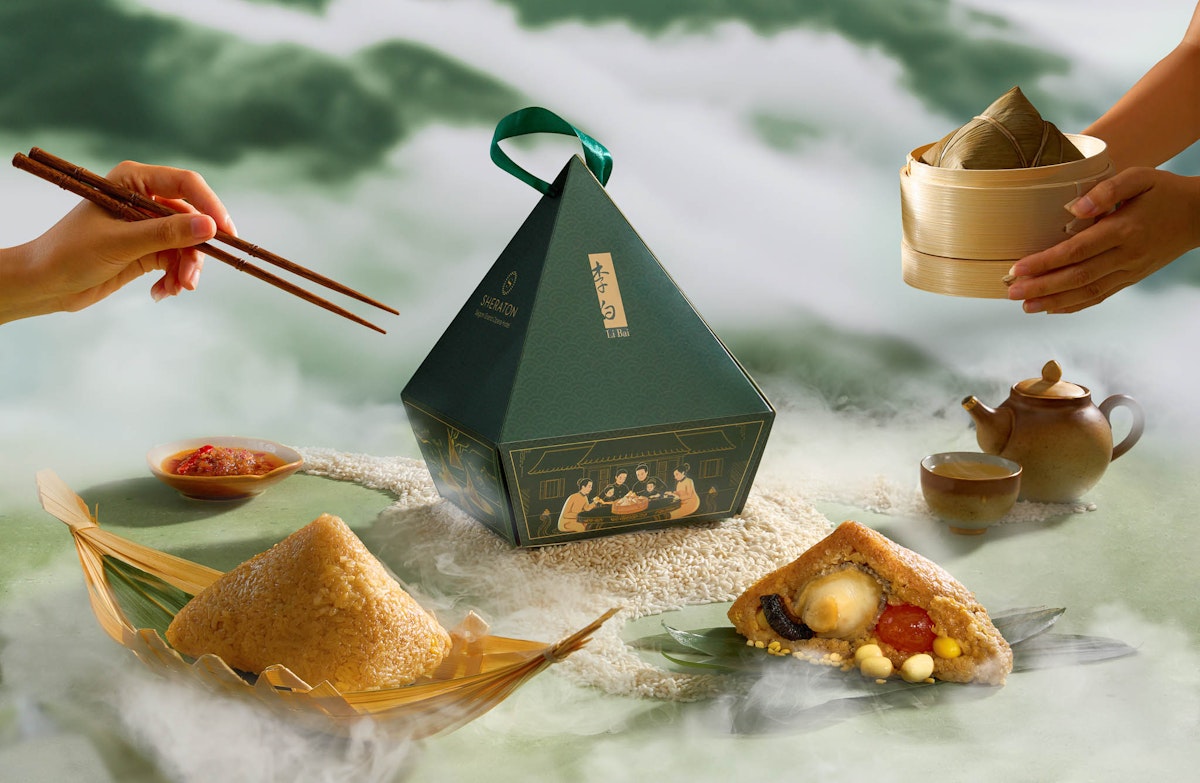 Tết Đoan Ngọ - Thưởng thức bánh bá trạng thủ công thượng hạng từ nhà hàng Li Bai