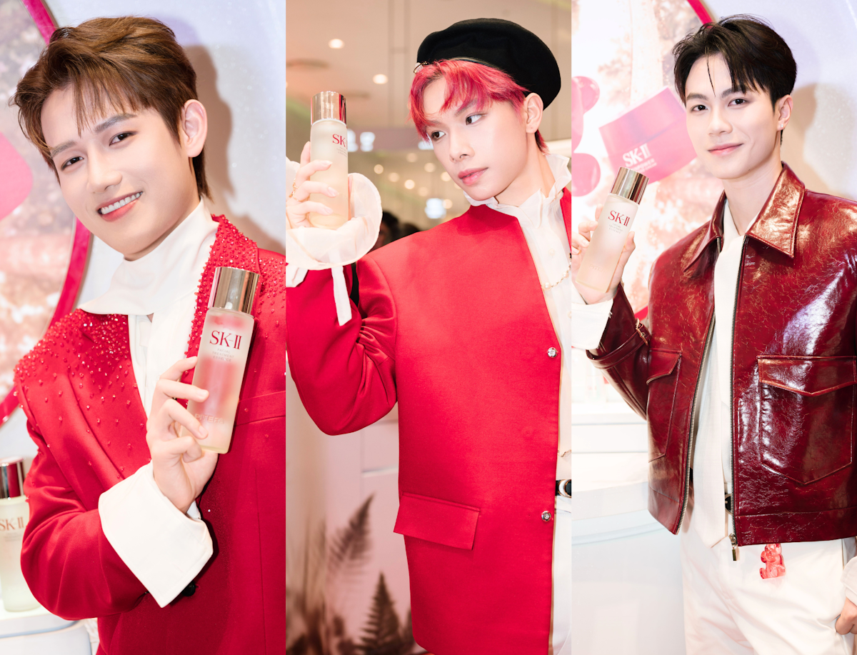 Hồ Đông Quan, Lâm Anh và Cường Bạch cùng SK-II lan tỏa hành trình “Crystal Clear Joy”