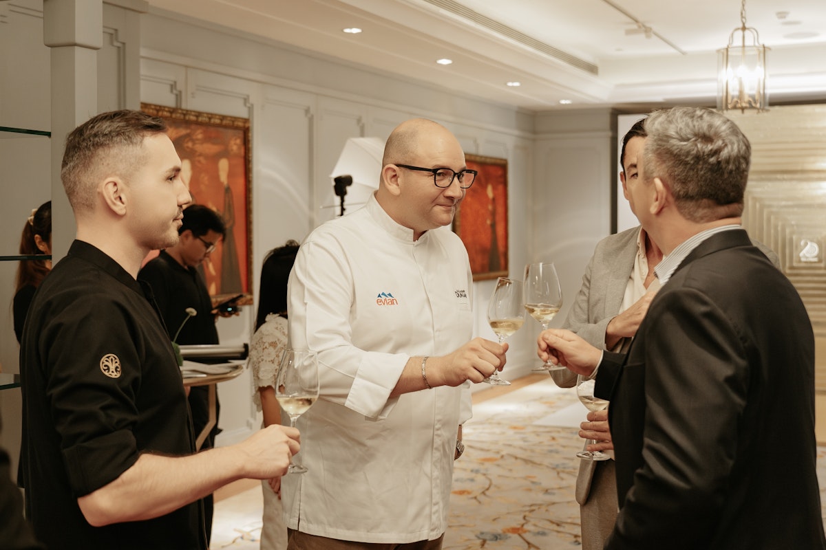 Khúc hoan ca mỹ vị từ Evian và Chef Arnaud Dunand Sauthier tại Park ...