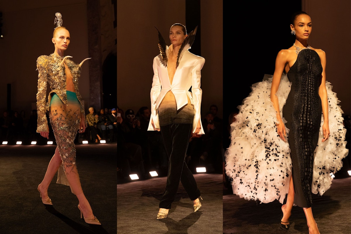 Schiaparelli HC SS26: Daniel Roseberry “vẽ” lại trần nhà Sistine bằng ...