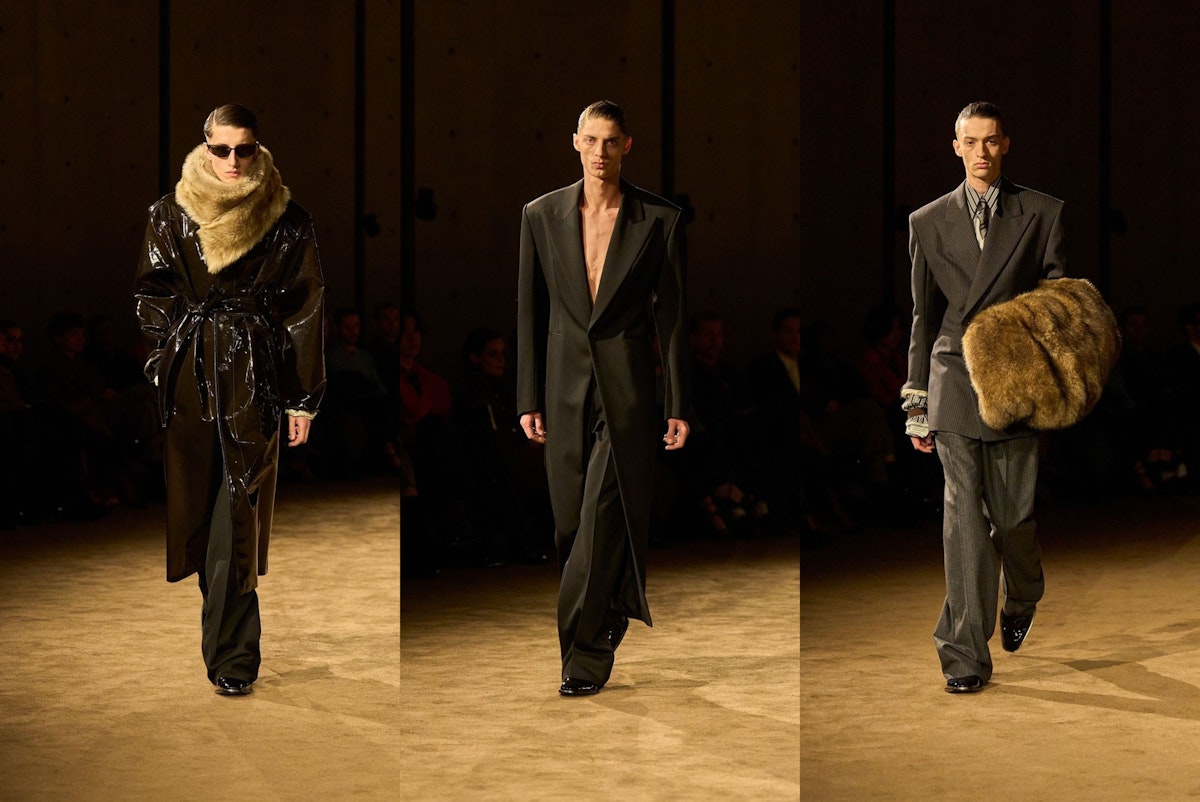 Saint Laurent FW26 Menswear: Sự chuyển giao thân mật và mong manh từ ...