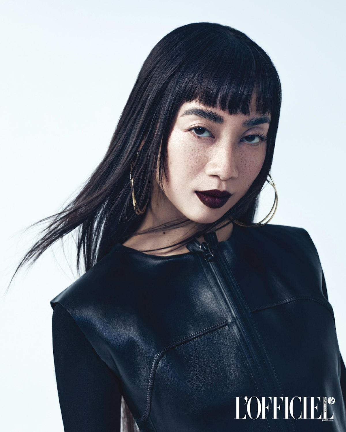 Débora Nishimoto en L'Officiel Argentina