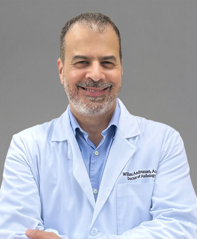 William Andreassen, AU.D., CCC-A | South Florida ENT Associates