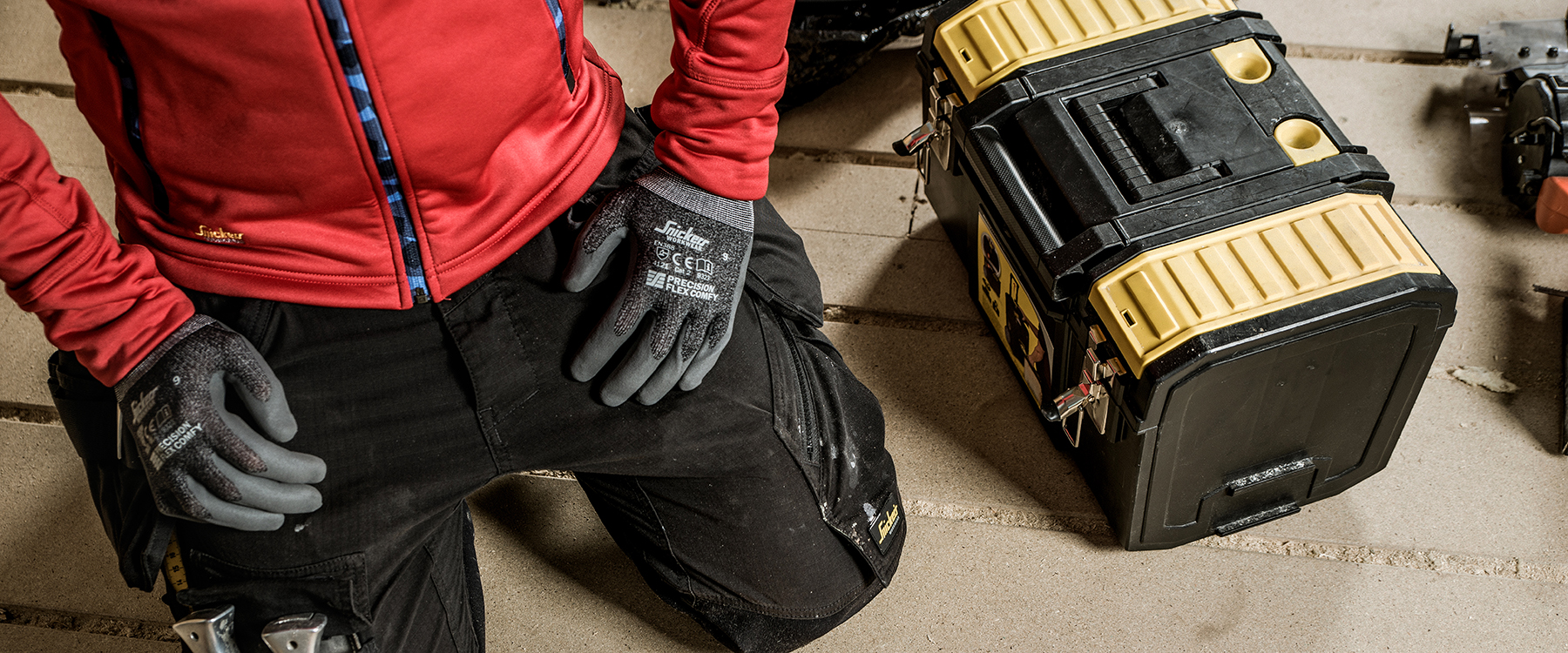 The most comfortable floorlayer trouser ever made