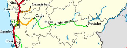 The Douro Valley by train