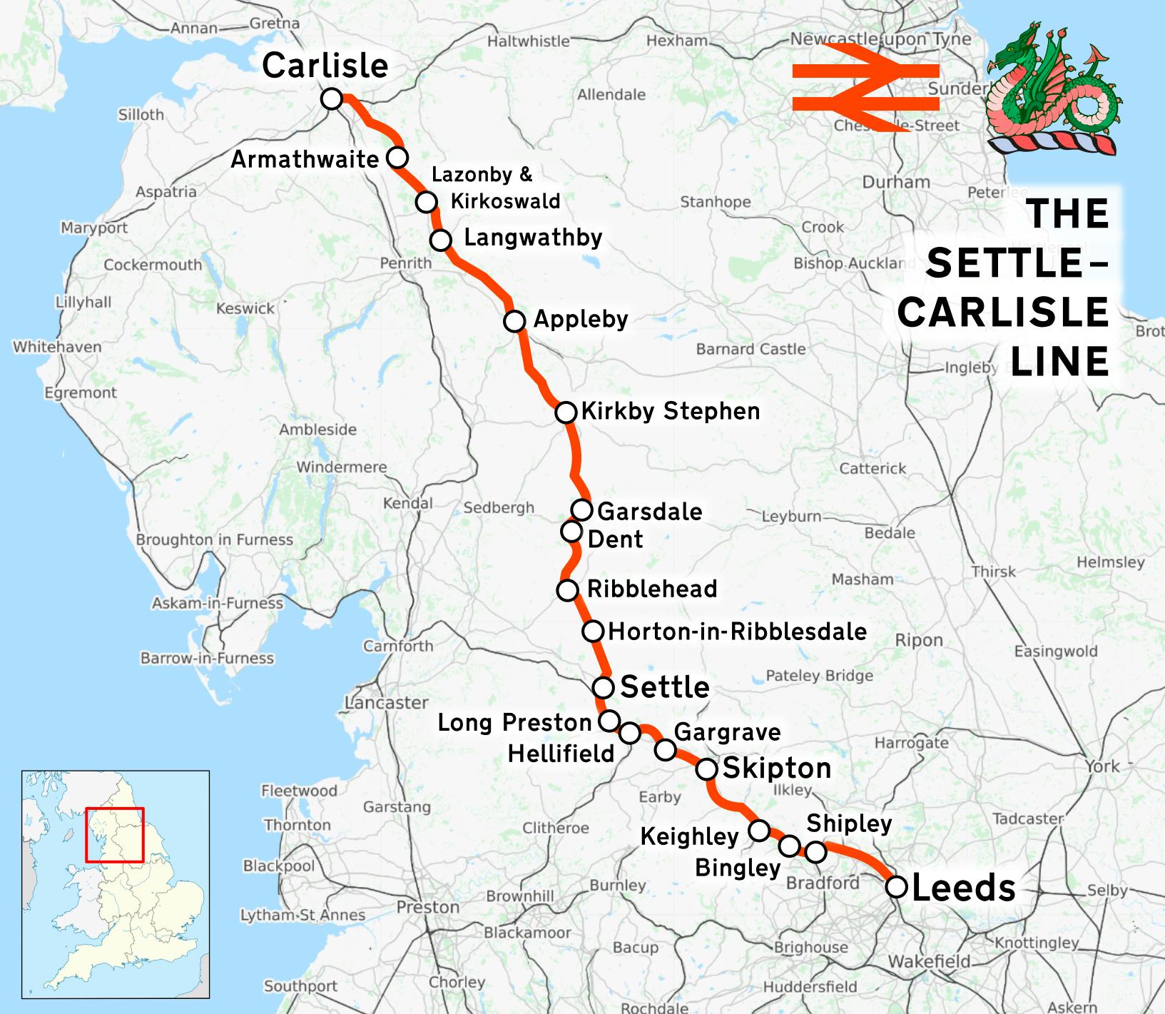The Settle to Carlisle Railway