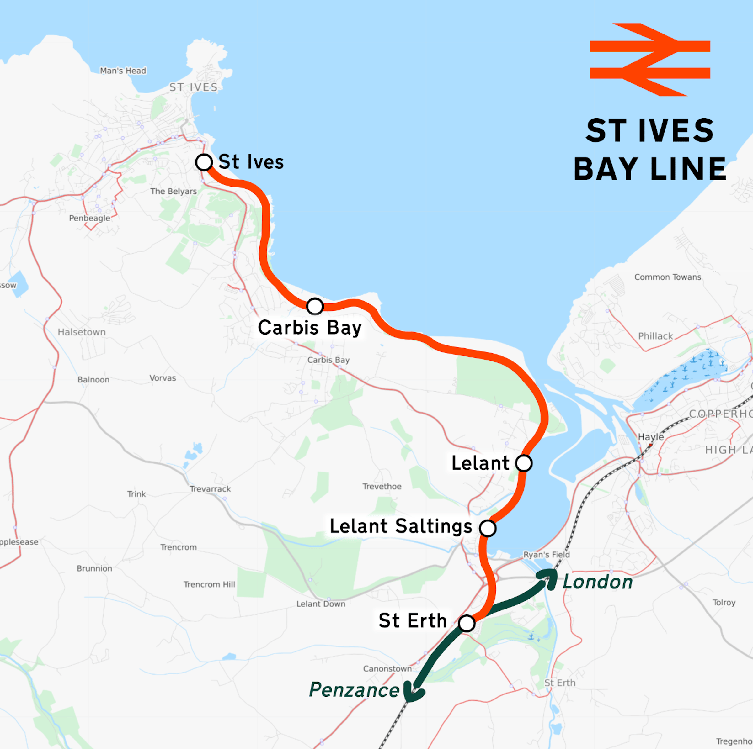 The St Ives Bay Line