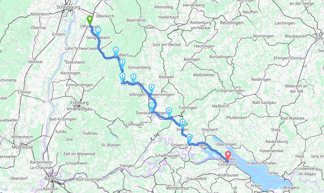 The Baden Black Forest Railway