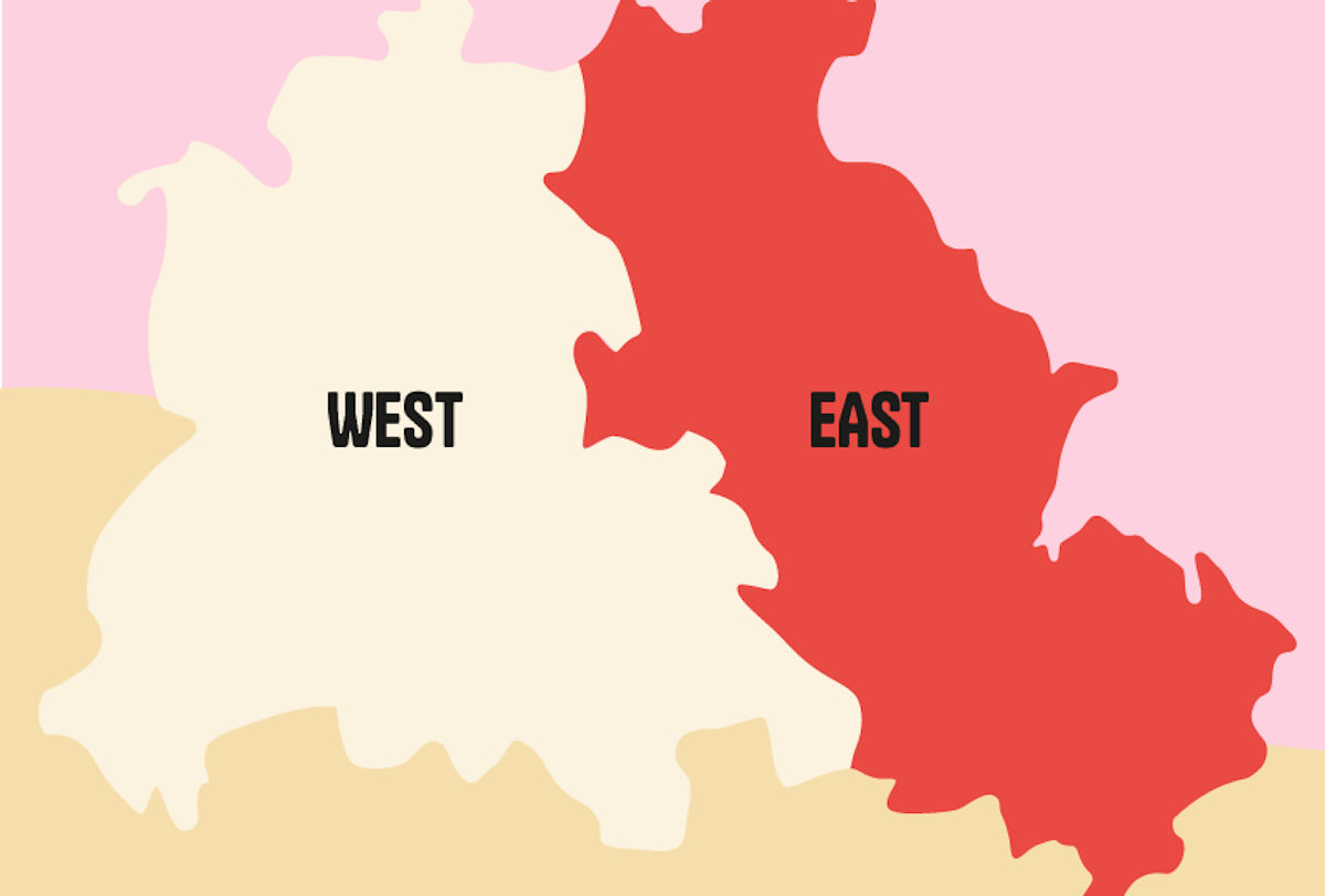A Comparison of Life in East and West Berlin - Posters