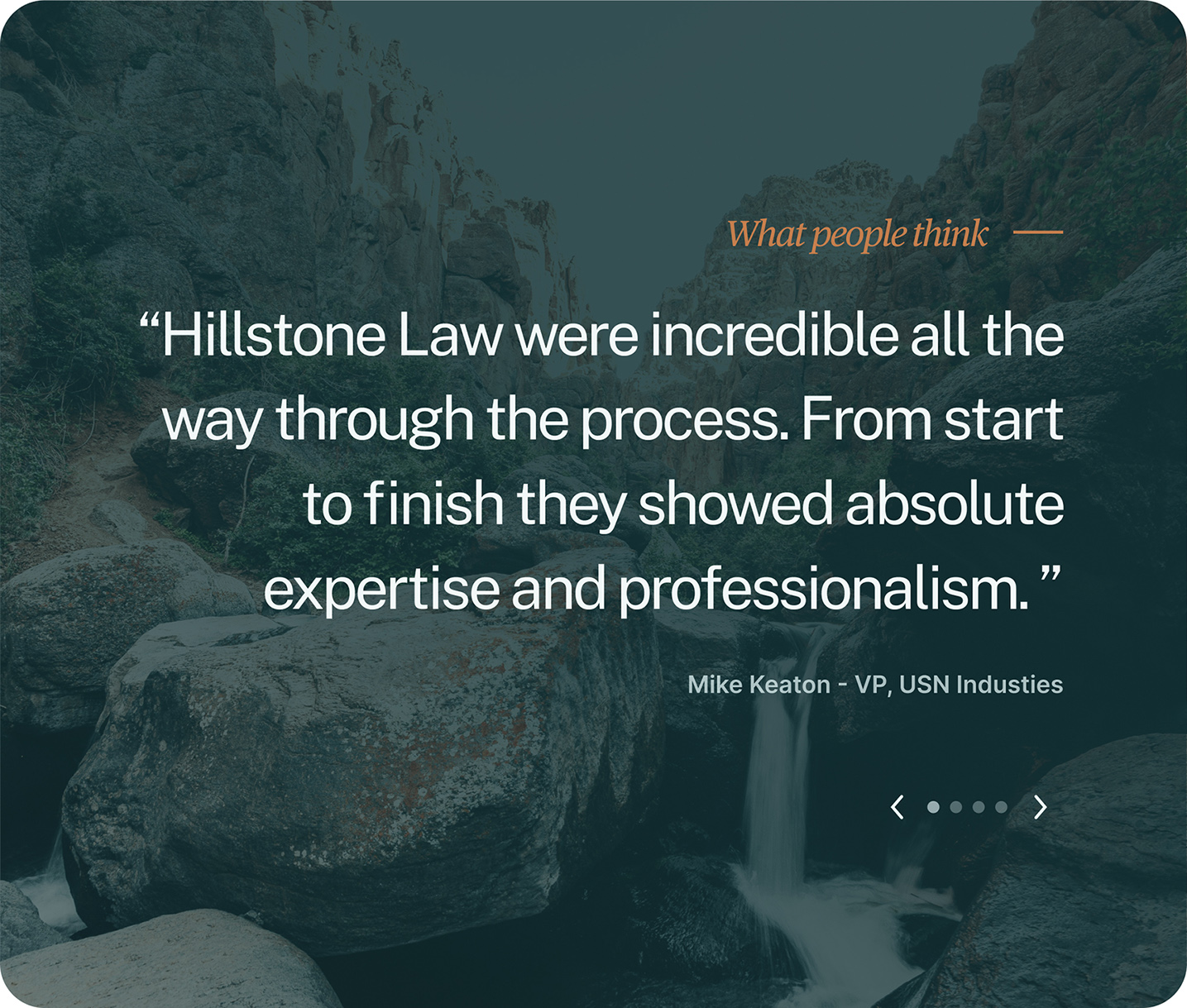 Hillstone Law | A Kozo Creative Project