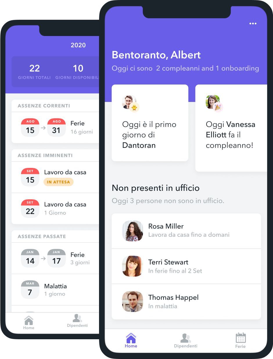 Scarica l'Applicazione Mobile HR - Factorial