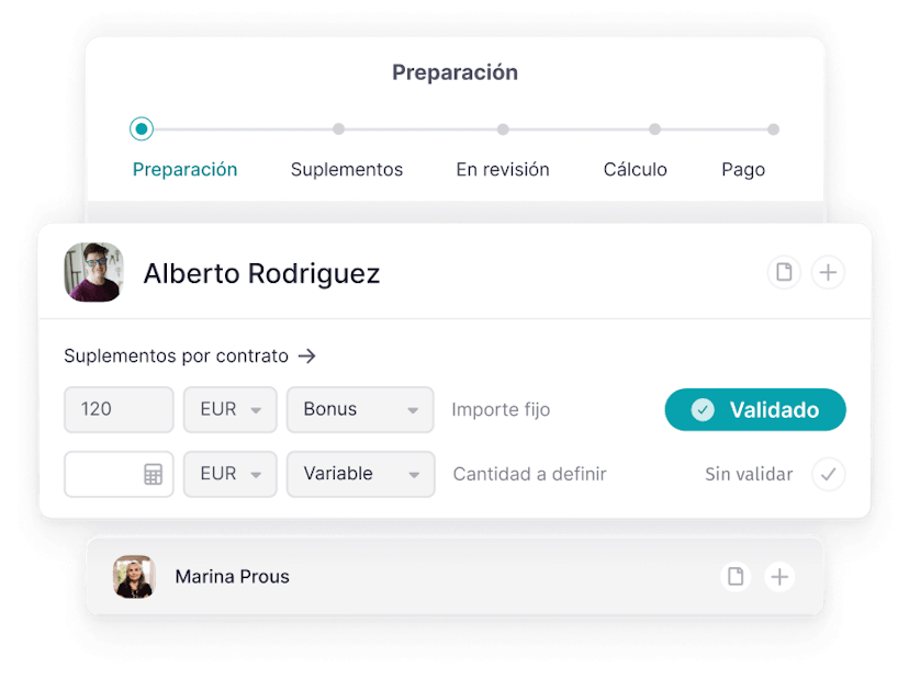 Programa para gestionar nóminas - Factorial