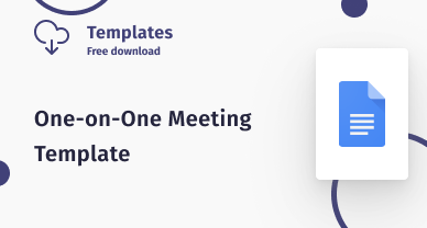 One-on-One Meeting Template [Free Download]