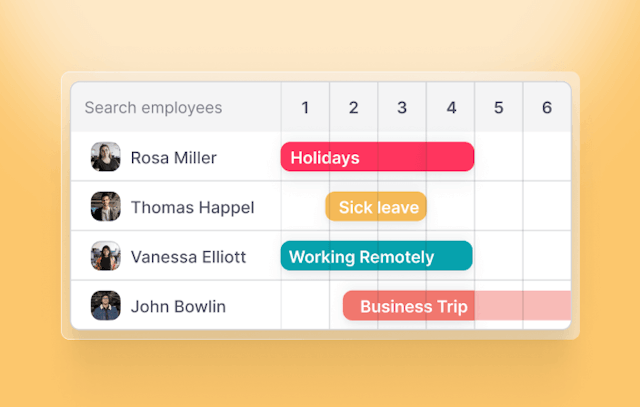Manage the time your team works in seconds