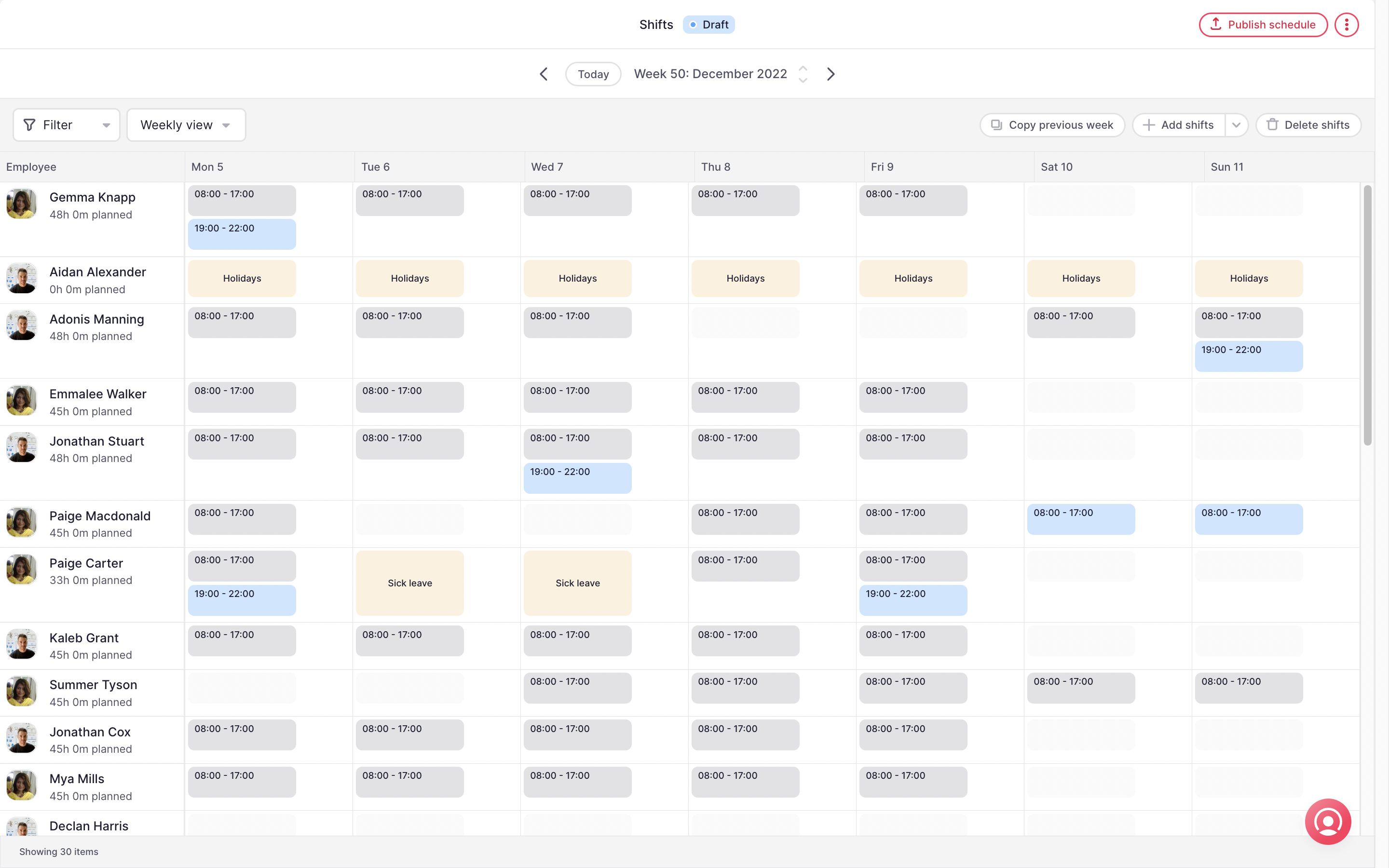 HR Software for Construction - Factorial