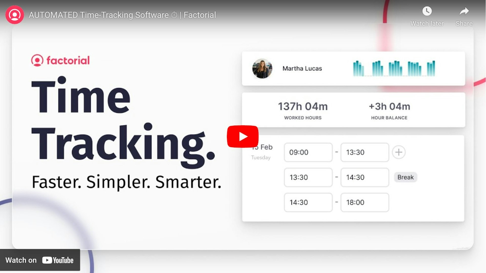 Employee Time & Attendance Tracking Software | Factorial