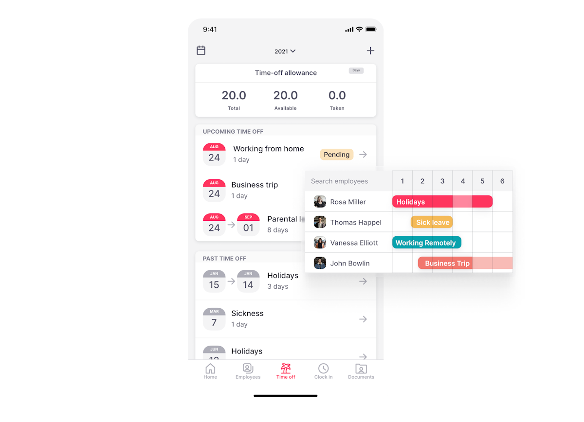 Download the HR mobile application - Factorial