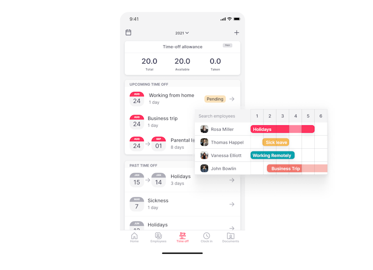 Download the HR mobile application - Factorial