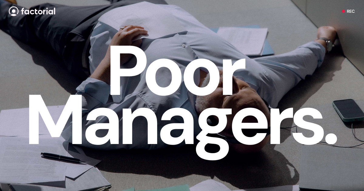 Poor Managers.