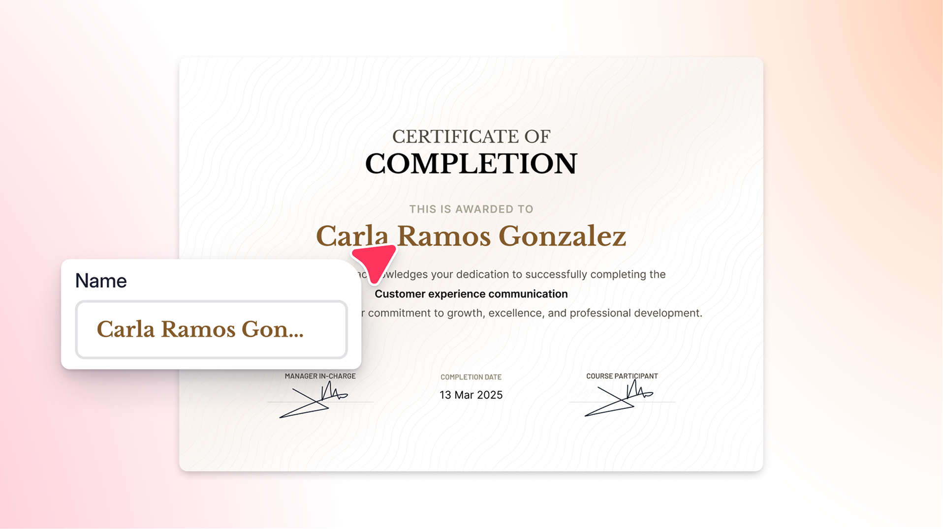 Create training certificates inside Factorial | Product Launches ...