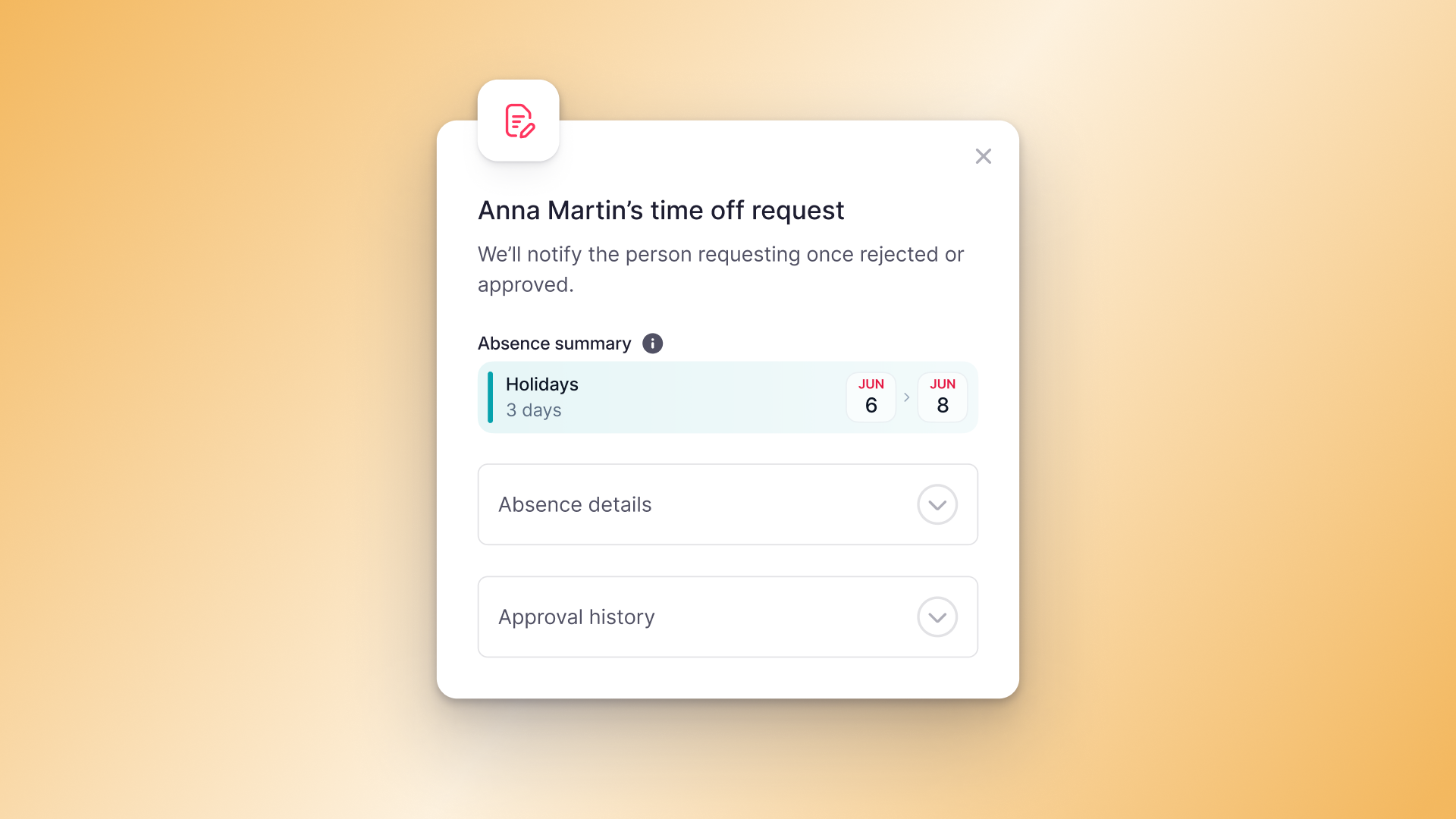 Get smart time off recommendations | Product Launches | Factorial