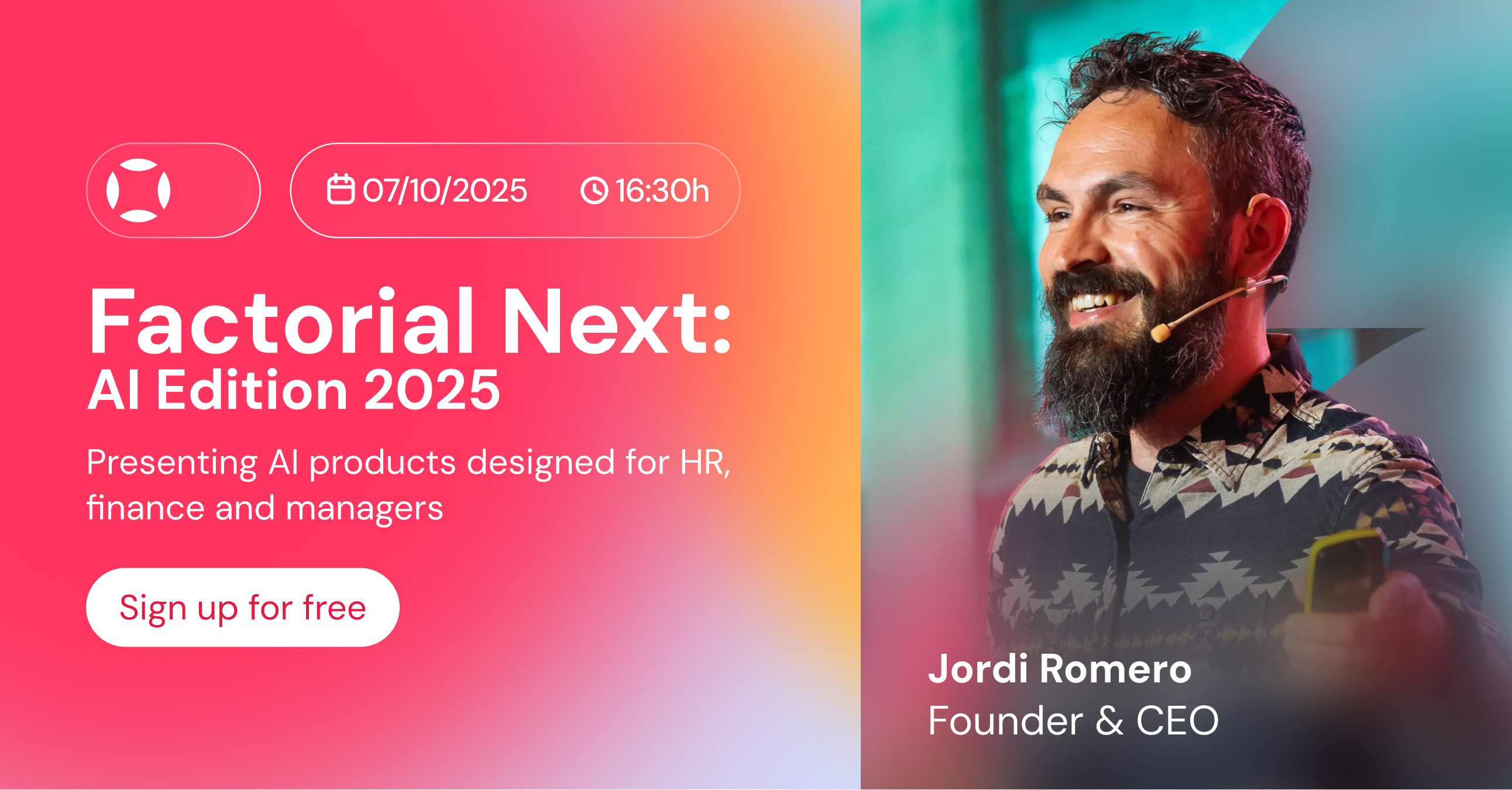 Factorial Next: AI Edition 2025 – 7th of October