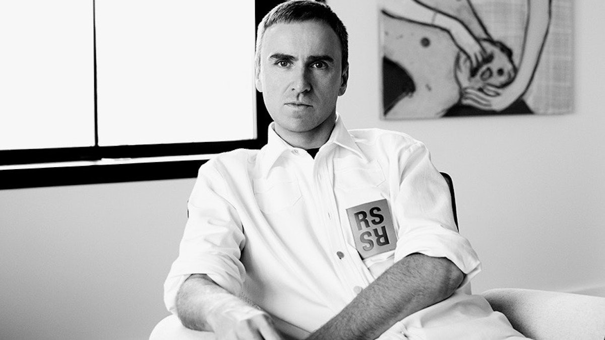 Raf Simons Is Headed Back to Paris