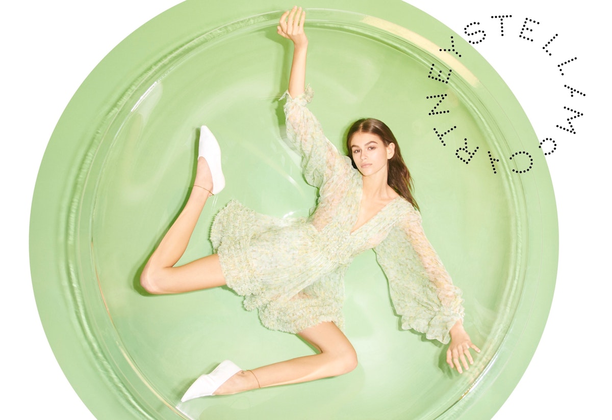 Stella McCartney Enlists Kaia Gerber & Kate Moss For SS19 Campaign