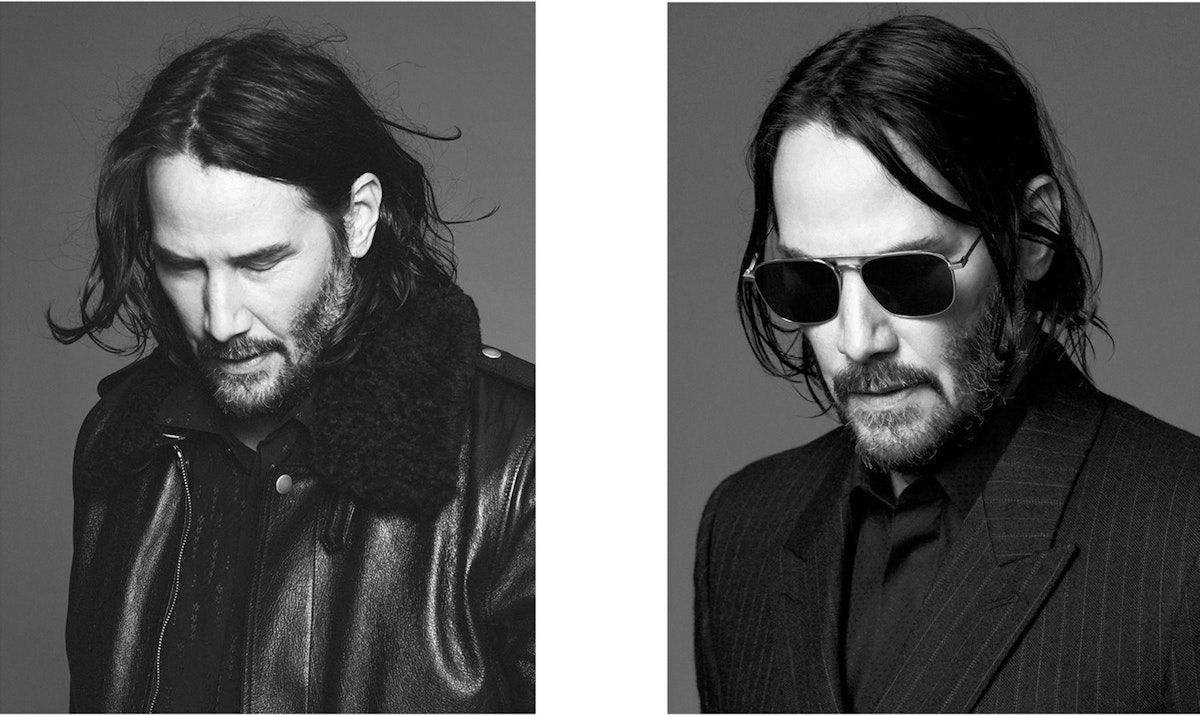 Keanu Reeves for Saint Laurent F / W19